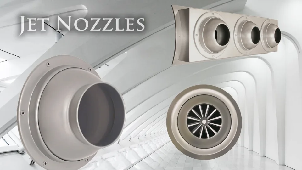 Jet Nozzle Diffusers for High Spaces | YAOAN VENTILATION