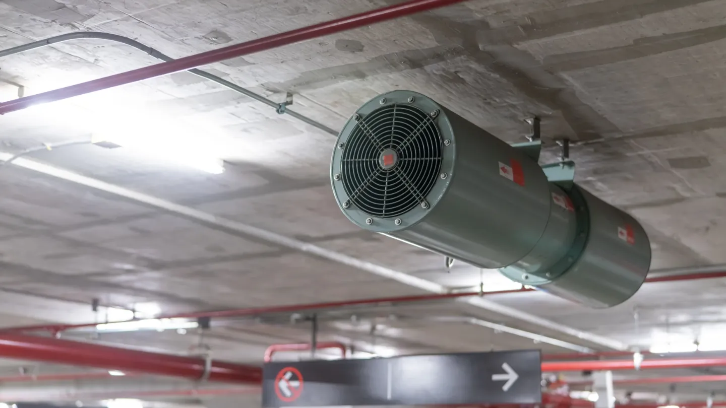 Jet Fan Induction Ventilation Design | YAOAN VENTILATION