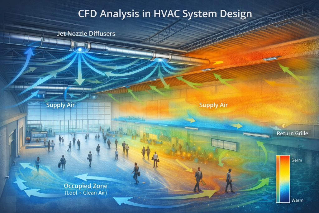 CFD Analysis in HVAC System Design | YAOAN